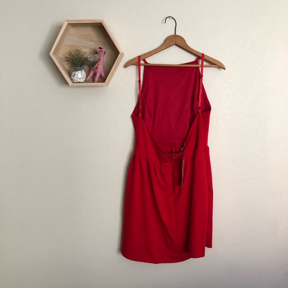 Dresses | Red Backless Dress Nwt | Poshmark